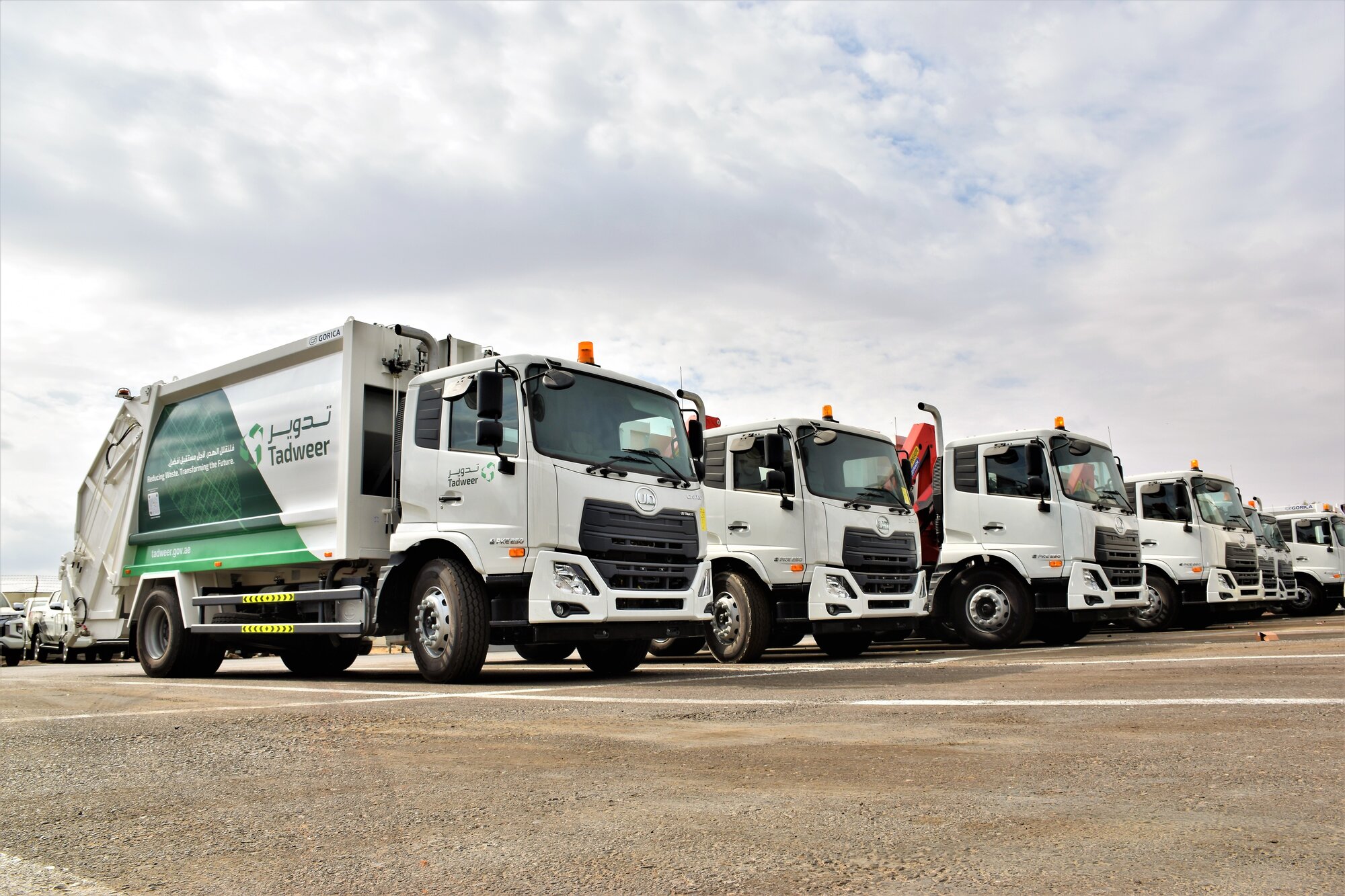 Al Masaood Secures 300 UD Trucks on Waste Management Deal | UD Trucks
